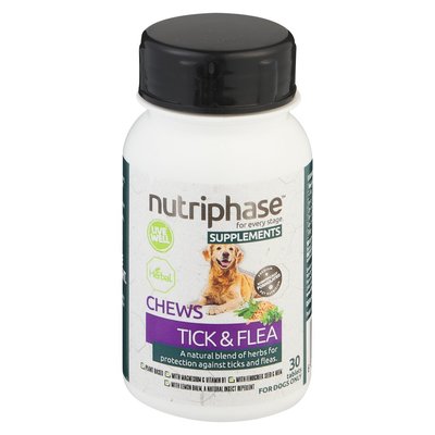 Nutriphase Tick & Flea Chews Tabs 30 Pack | Smart Price Specials | PnP Home