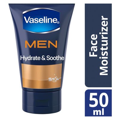 Vaseline for Men Face Moisturiser Hydrate & Smooth 50ml | PnP