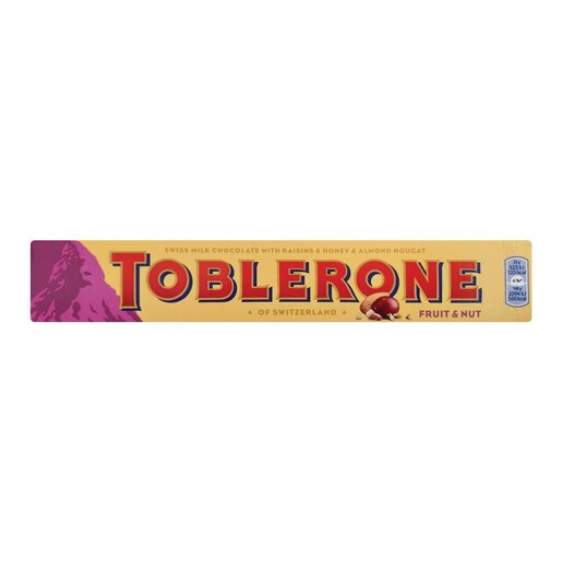 Toblerone Chocolate Fruit & Nut 100g | PnP