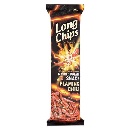 Long Chips Flaming Chilli Potato Snack 75g | PnP