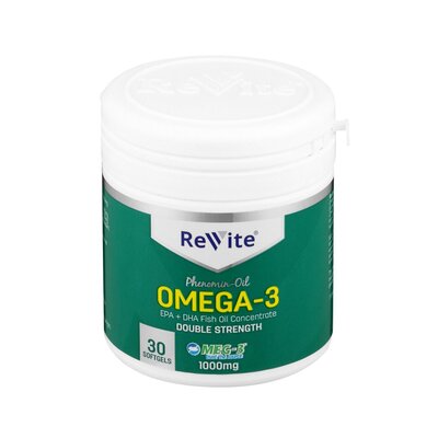 Revite Omega 3 1000MG 30 Softgels Capsules | PnP