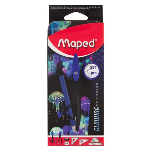 Maped Deep Sea Paradise Math Set 9 Piece | PnP