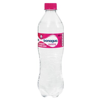 Bonaqua Strawberry Flavoured Sparkling Water 500ml | Smart Price ...