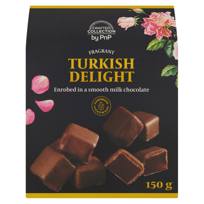 Crafted Collection Chocolate Coated Turkish Delight 150g | PnP