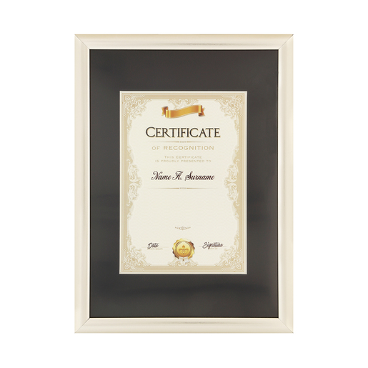 Ethnix Cert Frame Lrg/matt | PnP