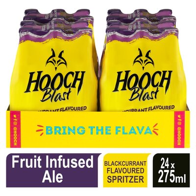 Hooch Black Current 24 x 275ml | PnP