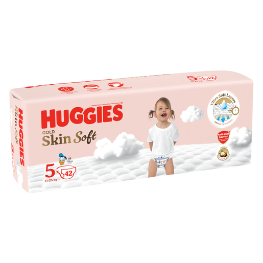 Huggies Gold Size 5 (11 - 25kg) Value Pack 42 Nappies | PnP