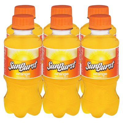 Sunburst Ready To Drink Orange Flavour 6 x 200ml | PnP