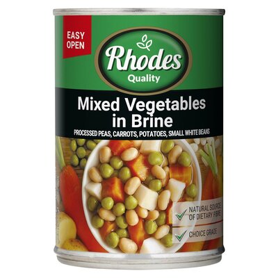 Rhodes Vegetables Mixed 410g x 24 | PnP