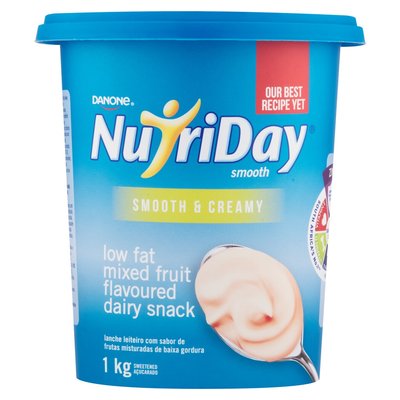 Nutriday Low Fat Smooth Mixed Fruit Yoghurt 1kg | PnP
