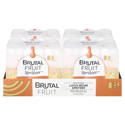 Brutal Fruit Litchi Seche Can 24 x 500ml | Smart Price Specials | PnP Home