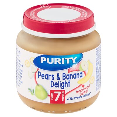 Purity Jar Pear And Banana Delight 125ml from 7 Months | PnP