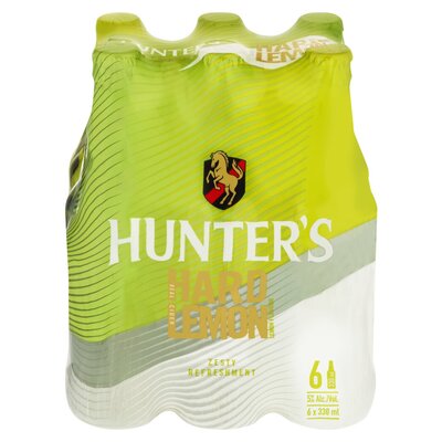 Hunters Hard Lemon NRB 6 x 330ml | PnP