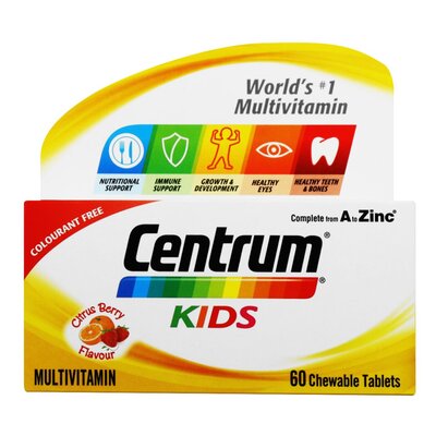 Centrum Kids Chewable Multivitamin 60s | PnP