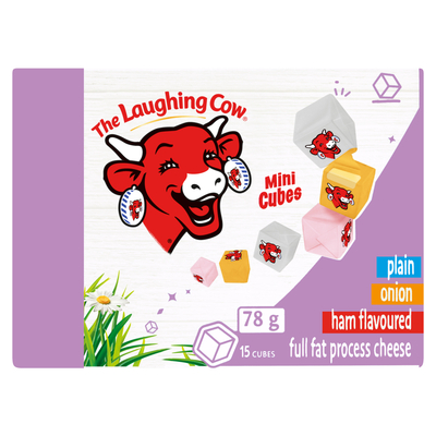 The Laughing Cow Full Fat Violet Mini Cheese Cubes 78g | PnP