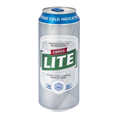 Castle Lite Premium Lager Beer 500ml | Smart Price Specials | PnP Home
