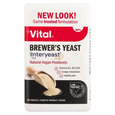 Vital Brewers Yeast Tablets 180s | PnP