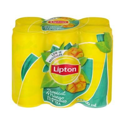 Lipton Ice Tea Tropical Mango 300ml x 6 | PnP