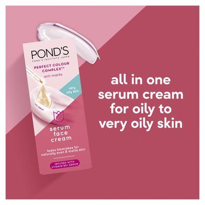 Ponds Perfect Colour Complex Serum Cream for Very Oily Skin 40ml | PnP