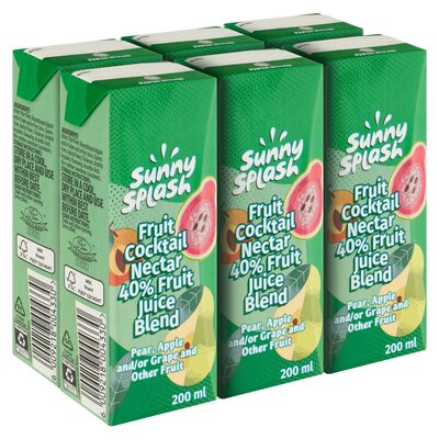 Sunny Splash Mango Nectar Juice 6 x 200ml | PnP