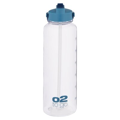 O2 To Go Flick Plastic Water Bottle 1.5L | PnP