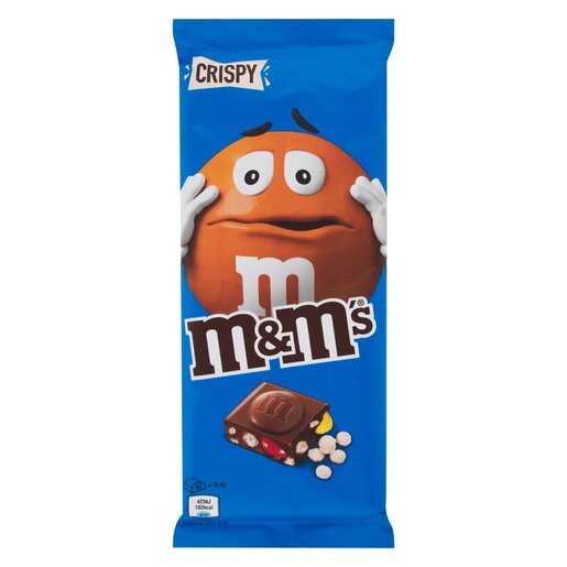 M&M's Crispy Chocolate Slab 165g | PnP