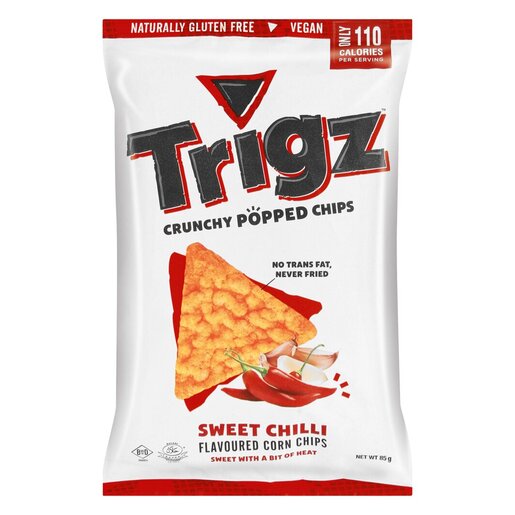 Trigz Sweet Chilli Crunchy Popped Chips 85g | PnP
