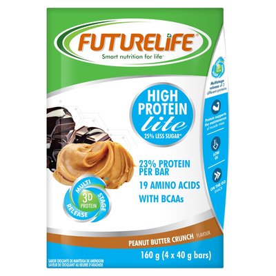 Futurelife High Protein Lite Bar Peanut Butter 4 x 40g | PnP