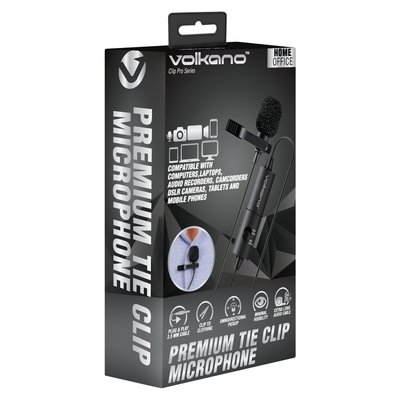 Volkano Clip Pro 3.5mm Microphone | PnP