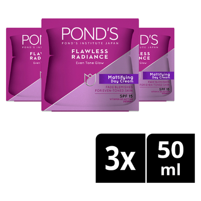 Pond's Flawless Radiance Anti Blemish Mattifying Day Face Cream ...