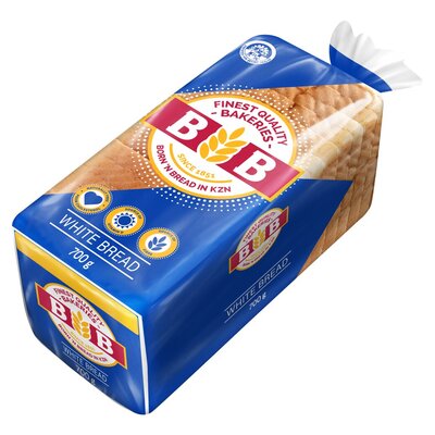 BB Sliced White Bread 700g | PnP