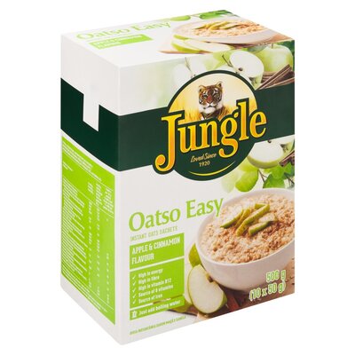 Jungle Oatso Easy Apple & Cinnamon Instant Oats 500g | Smart Price ...