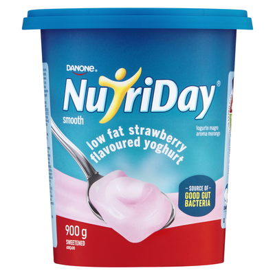 Danone Nutriday Full Cream Strawberry Yoghurt 900g | PnP