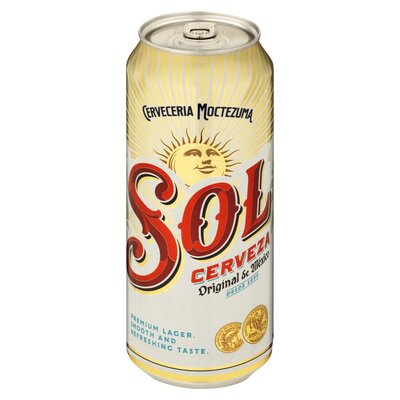Sol Premium Lager Beer Can 500ml | PnP