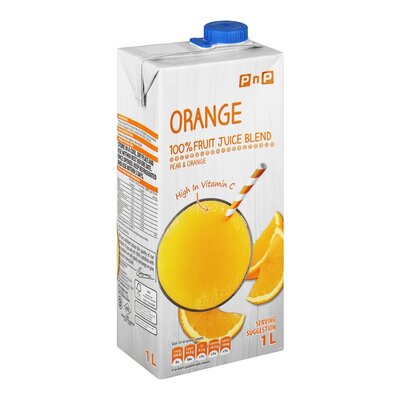 PnP Juice Orange 100% KFP 1l | PnP