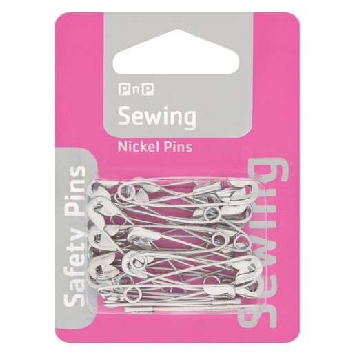 PnP Safety Pins Nickel | PnP