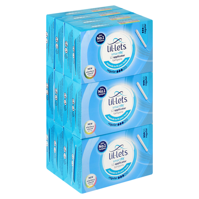Lil-lets Regular Tampon with Applicator 12s | PnP