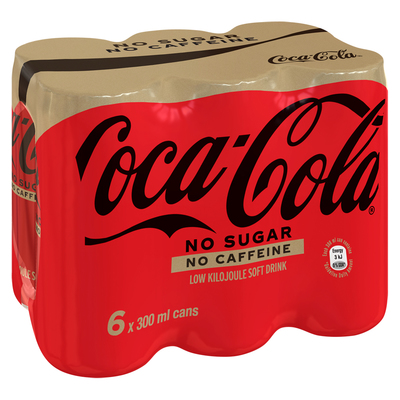 Cola-Cola No Sugar & No Caffeine 300ml | PnP