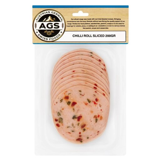 AGS Sliced Chilli Roll 200g | PnP