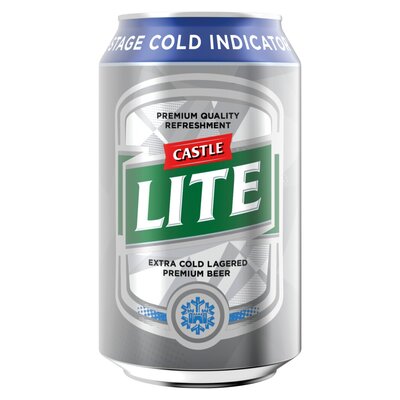 Castle Lite Can 6 x 330ml | PnP