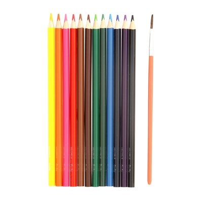 Croxley Aquarelle Assorted Pencils 12 Pack | PnP