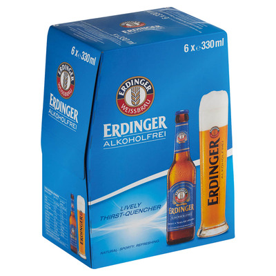 Erdinger Non-Alcoholic Beer NRB 6 x 330ml | PnP