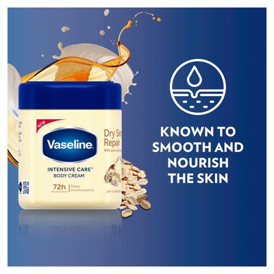 Vaseline Intensive Care Dry Skin Repair Moisturizing Body Cream 400ml | PnP