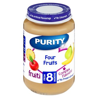 Purity Jar Four Fruits 200ml from 8 Months | PnP