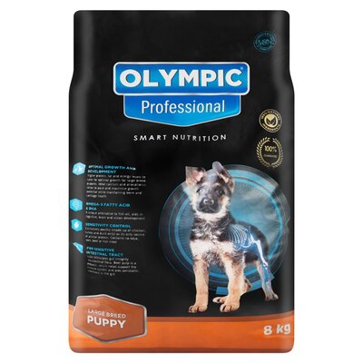 Olympic Professional Large Breed Puppy Dry Dog Food 8kg | PnP