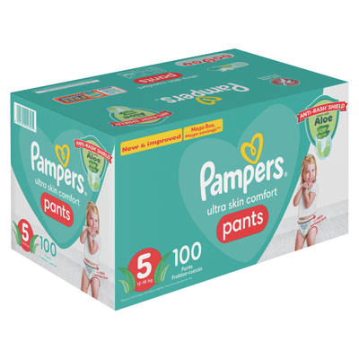 Pampers Pants Size 5 Mega Savings Box 100 Nappies | PnP