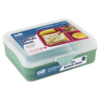 O2 Bento Lunch Box With Tray 1.4L | PnP