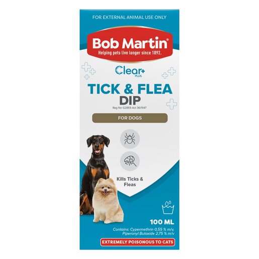 Bob Martin Tick & Flea Dog Dip 100ml | PnP