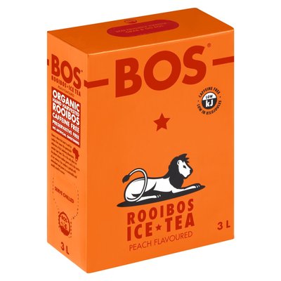 Bos Ice Tea Peach 3L | PnP