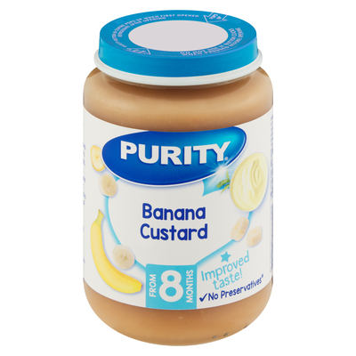 Purity Jar Banana Custard 200ml from 8 Months | PnP
